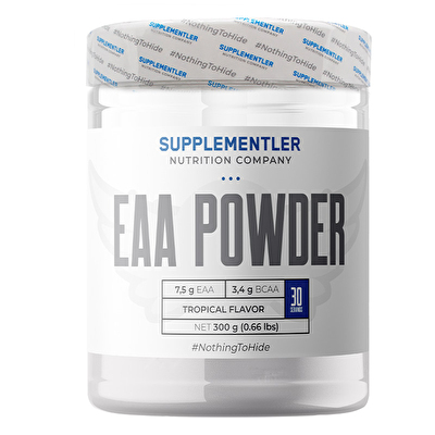 Supplementler.Com EAA Powder 300 Gr - EAA (Esansiyel Amino Asit)